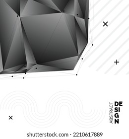 Vector Set Faceted 3d Crystal Colorful Stock Vector (Royalty Free ...
