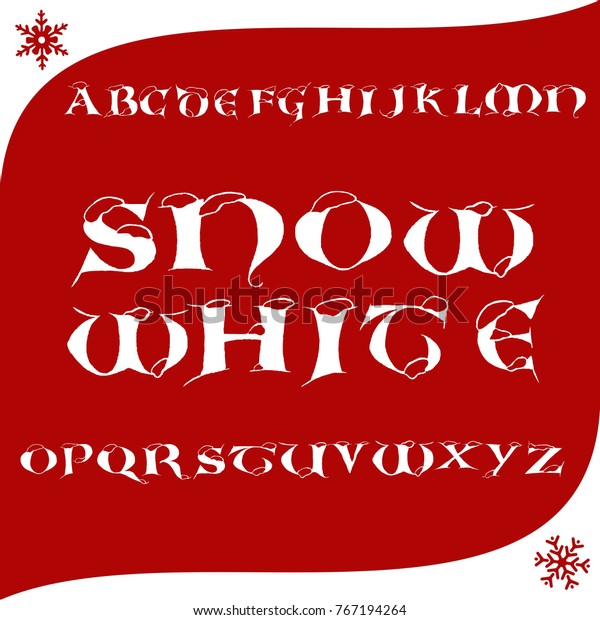 Vector Set Hand Drawn Fonts Abc Stock Vector (Royalty Free) 767194264 ...