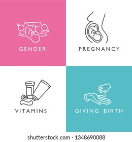 1,472 Giving birth icon Images, Stock Photos & Vectors | Shutterstock