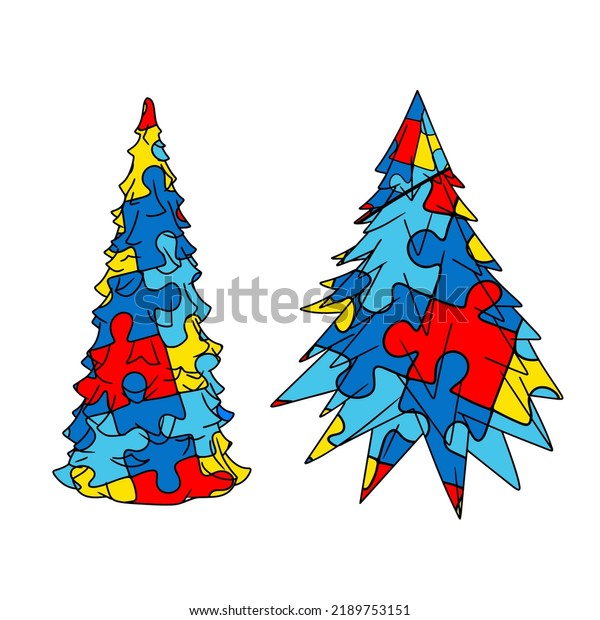 Vector Set Illustration Autism Therapy Aba Stock Vector (Royalty Free ...