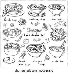 14,435 Soup hand drawn Images, Stock Photos & Vectors | Shutterstock