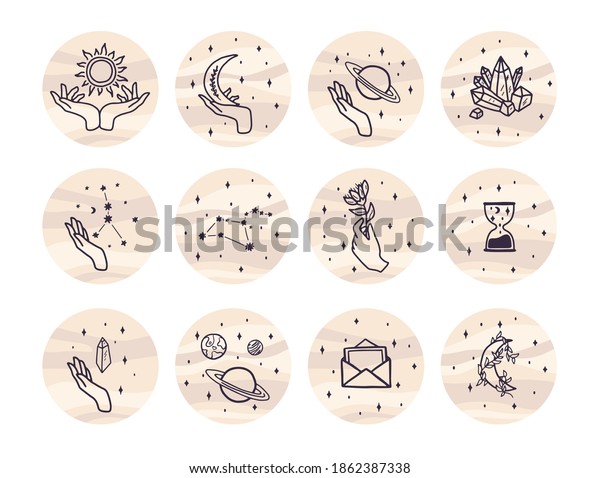 Vector Set Logo Design Templates Icons Stock Vector (Royalty Free ...