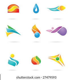 Vector Set Logos See Similar Please Stock Vector (Royalty Free ...