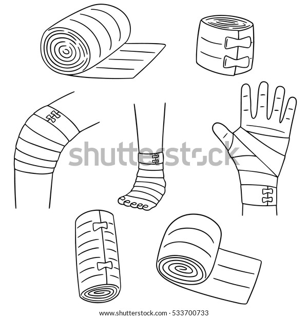Vector Set Medical Bandage: เวกเตอร์สต็อก (ปลอดค่าลิขสิทธิ์) 533700733 ...