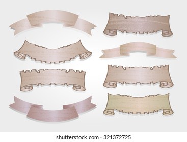 82 Tattered ribbon Stock Vectors, Images & Vector Art | Shutterstock