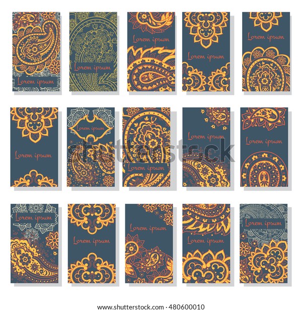Vector Set Vintage Style Templates Vector: เวกเตอร์สต็อก (ปลอดค่า ...
