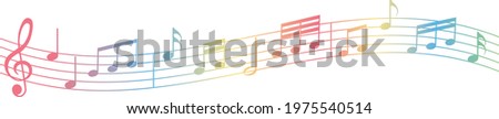 Music Note On Staff | Free download on ClipArtMag