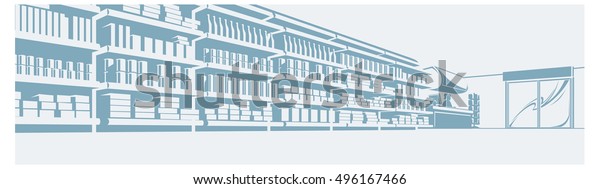 1,063 Store Aisle Stock Vectors, Images & Vector Art | Shutterstock