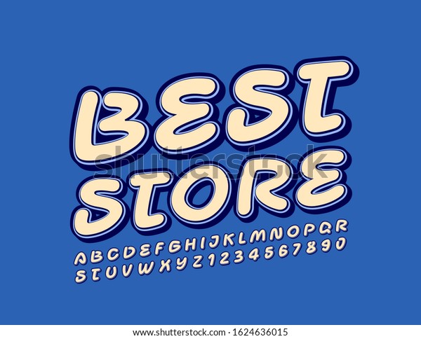 Vector Shopping Logo Best Store Retro Stock Vector (Royalty Free ...