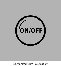Vector Shut Down Icon Black Icon Stock Vector (Royalty Free) 670000039 ...