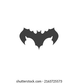 Vector Sign Bat Symbol Isolated On Stock Vector (Royalty Free ...