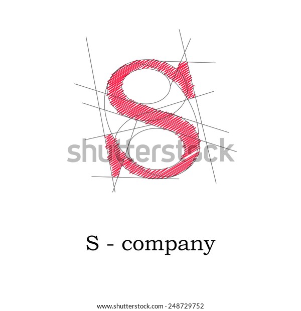 Vector Sign Design Letter S Stock Vector (Royalty Free) 248729752 ...