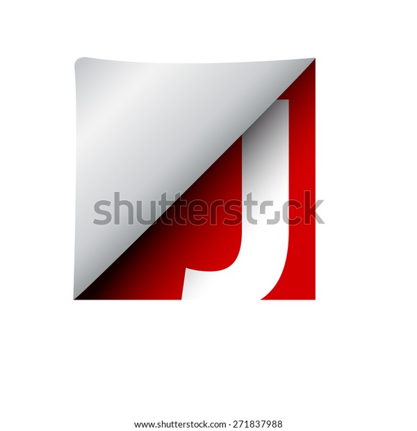 Vector Sign Label Letter J Stock Vector (Royalty Free) 271837988 ...
