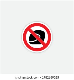 3,440 No helmet sign Images, Stock Photos & Vectors | Shutterstock