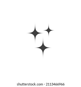 Vector Sign Shine Symbol Isolated On Stock Vector (Royalty Free ...