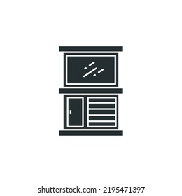 Vector Sign Store Symbol Isolated On Stock Vector (Royalty Free ...