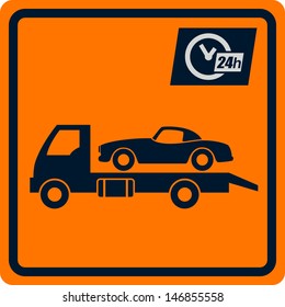 11,886 Tow truck sign Images, Stock Photos & Vectors | Shutterstock