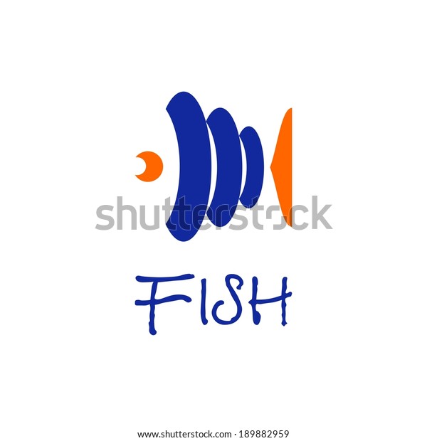 Vector Signs Symbols Fish Stock Vector (Royalty Free) 189882959 ...