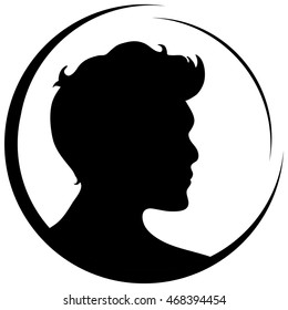 2,163 Man Side Face Logo Images, Stock Photos & Vectors | Shutterstock