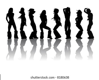 24,844 Dancing girl shadow Images, Stock Photos & Vectors | Shutterstock