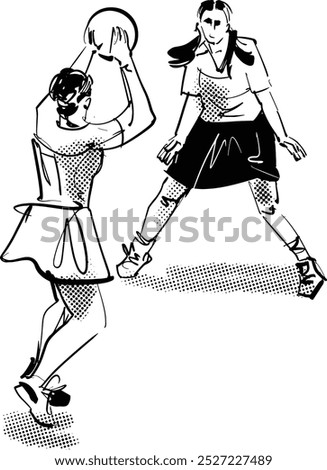 Netball Cartoon Clipart | Free download on ClipArtMag