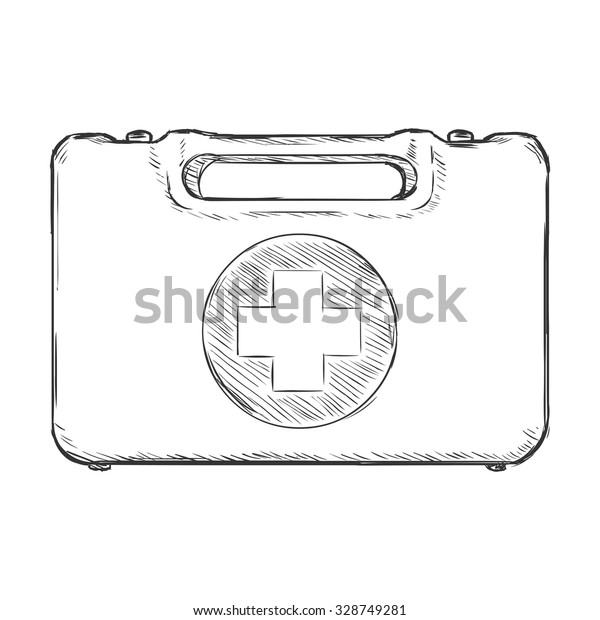 1,628 First Aid Kit Sketch Images, Stock Photos & Vectors | Shutterstock
