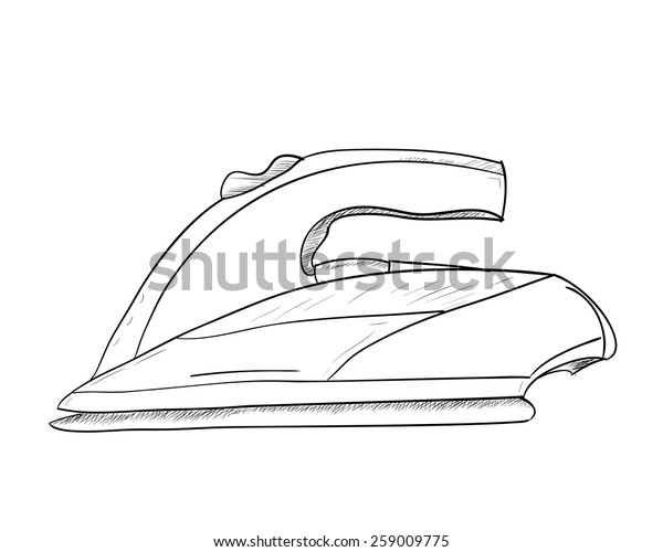 Vector Sketch Hand Drawn Illustration Steam Stock Vector (Royalty Free ...