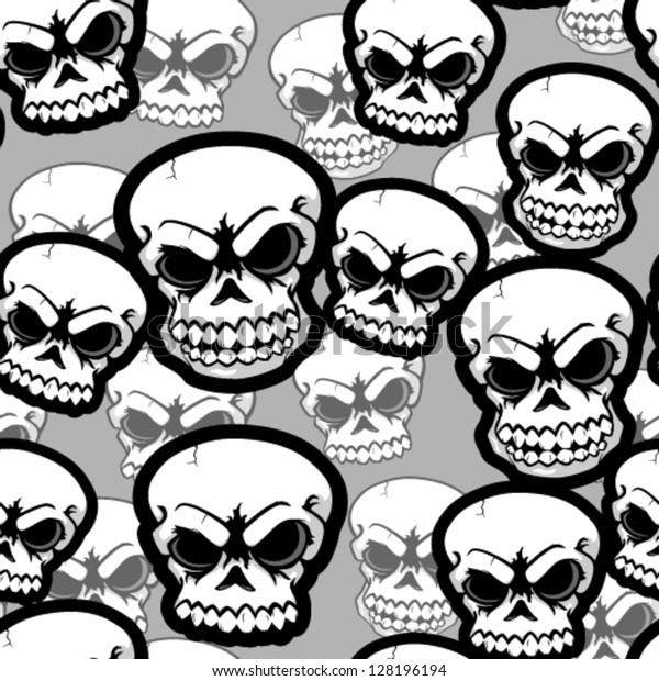 Vector Skull Camo Pattern Seamless Repeatable Stock Vector (Royalty ... Vector Skull Camo Pattern Seamless Repeatable Stock Vector (Royalty ...