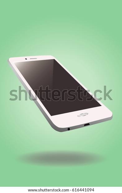 Vector Smart Phone Concept Art Stock Vector (Royalty Free) 616441094