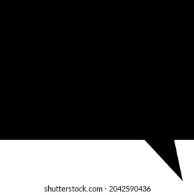 Vector Speaking Symbol Black Stock Vector (Royalty Free) 2042590436 ...