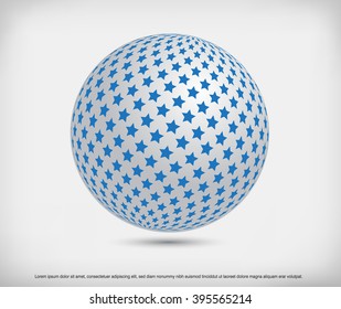 Vector Spheresphere Starsabstract Logo Design: vector de stock (libre ...