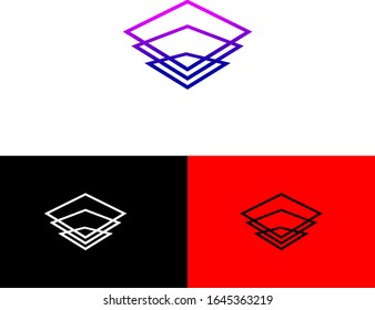 339 Triple square logo Images, Stock Photos & Vectors | Shutterstock