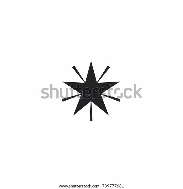 Vector Star Icon Leader Winner Boss Stock Vector (Royalty Free ...