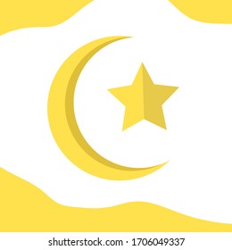 Vector Star Moon Islamic Icon Stock Vector (Royalty Free) 1706049337 ...