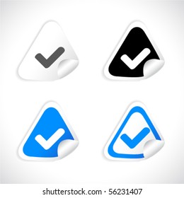 3,635 Triangle check mark Images, Stock Photos & Vectors | Shutterstock