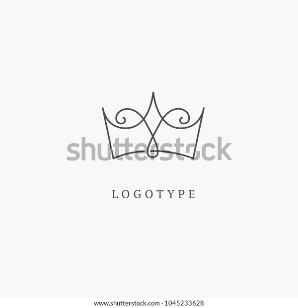 Vector Stock Logo Abstract Crown Vector Stock Vector (Royalty Free ...