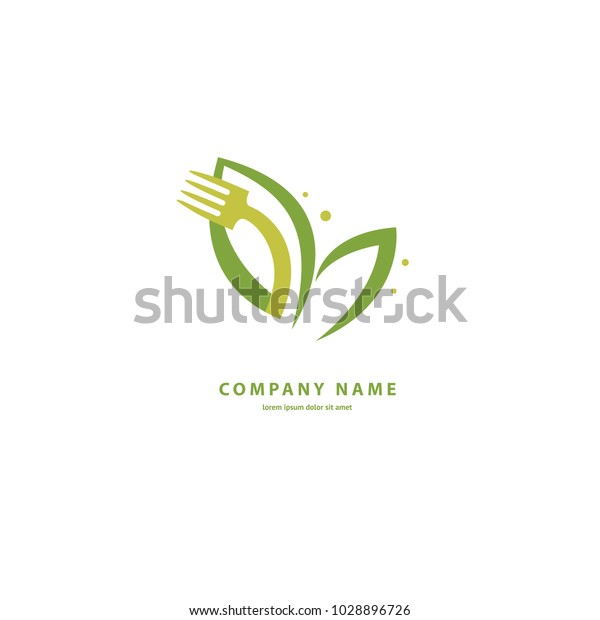 Vector Stock Logo Abstract Sign Food Stock Vector (Royalty Free) 1028896726