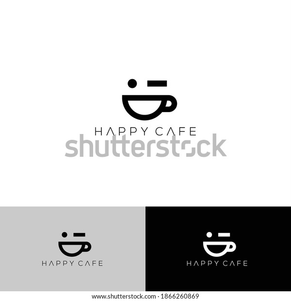 Vector Stock Logo Abstract Sign Cafe Stock Vector (Royalty Free ...