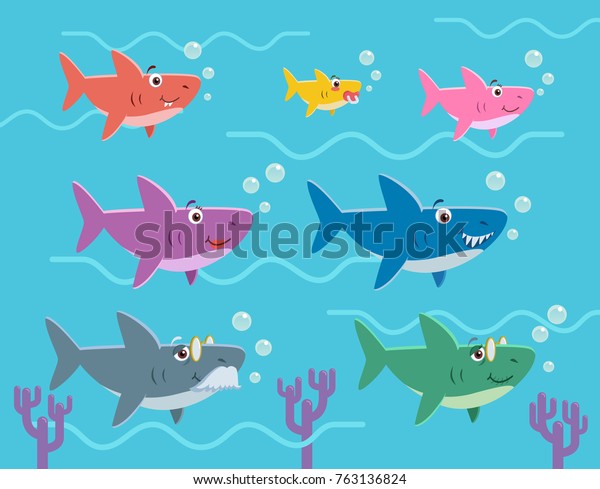 상어의 벡터 스톡 벡터(로열티 프리) 763136824 | Shutterstock