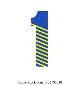 9,181 Striped number 1 Images, Stock Photos & Vectors | Shutterstock