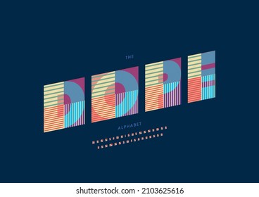 Vector Stylized Dope Alphabet Font Stock Vector (Royalty Free ...