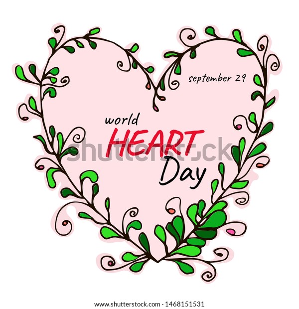 Vector Stylized Heart Zen Art Doodle Stock Vector (Royalty Free ...