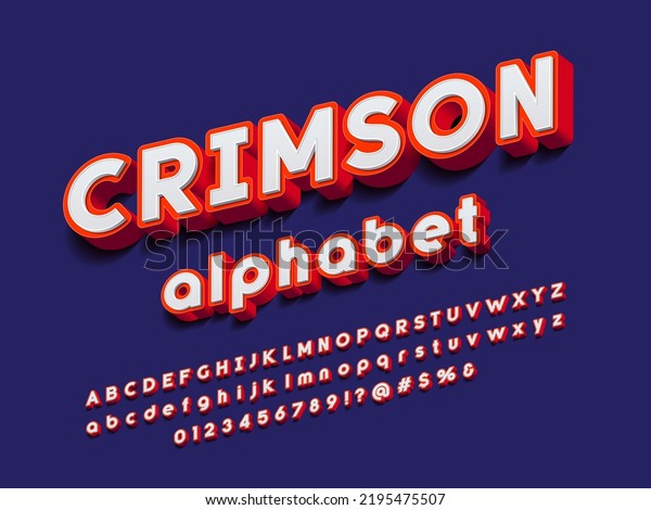 Vector Stylized Modern Bold Alphabet Design Stock Vector (Royalty Free ...