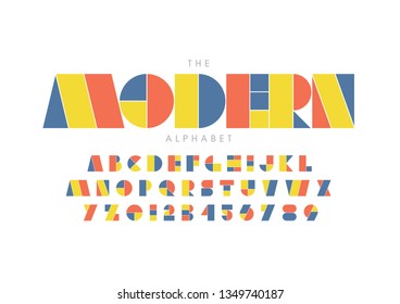 Chad National Flag Stylized Font Alphabet: vector de stock (libre de ...