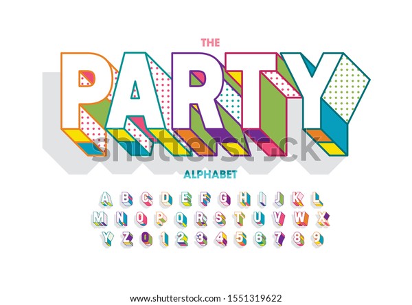 Vector Stylized Modern Font Alphabet Stock Vector (Royalty Free ...