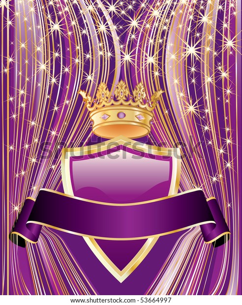 Vector Success Background Purple Colors Stock Vector (Royalty Free ...