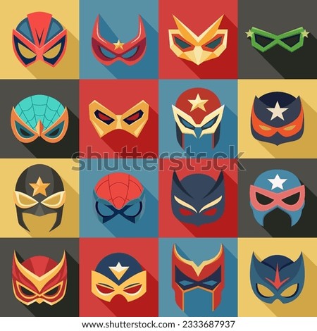 Superhero Mask Template | Free download on ClipArtMag