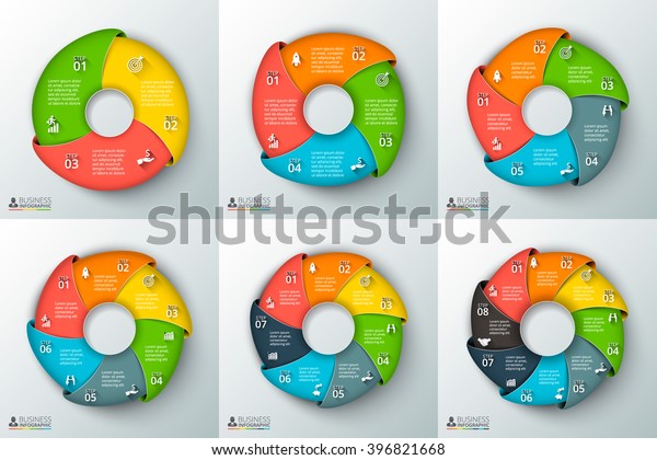 Vector Swirl Infographic Template Cycle Diagram: Vector có sẵn (miễn ...