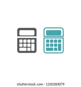 Vector Symbol Calculators Set Two Icons Stock Vector (Royalty Free ...