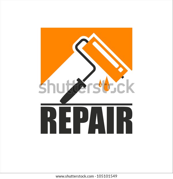 Vector Symbol Repair Sign Stock Vector (Royalty Free) 105101549 ...